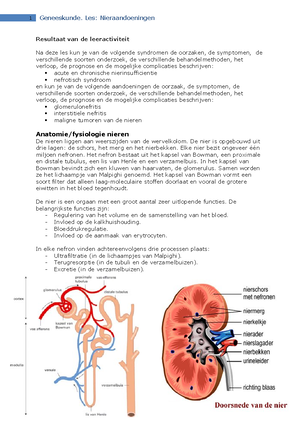 [Solved] Benoem welke vormen van uitscheiding er zijn - Geneeskunde (L ...