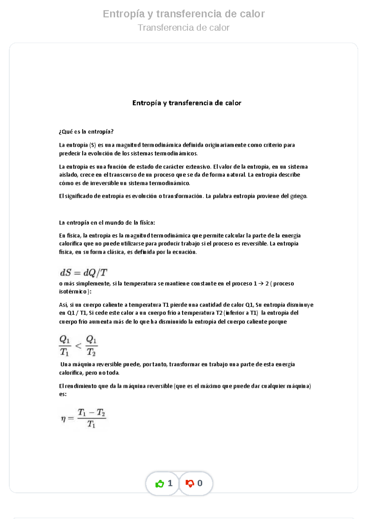 Entropia-y-transferencia-de-calor compress - Entropía y transferencia de calor Transferencia de ...