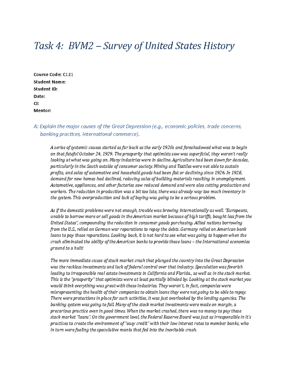 C121-Task4-Upload - C121-Task1 - Task 4: BVM2 – Survey of United States ...