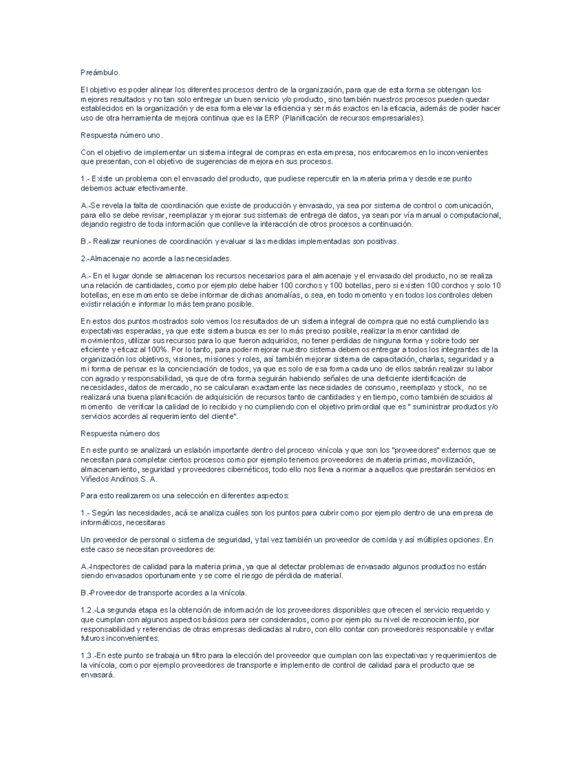 Tarea 2 Logistica - tarrea, 9 nota final - Preámbulo. El objetivo es ...