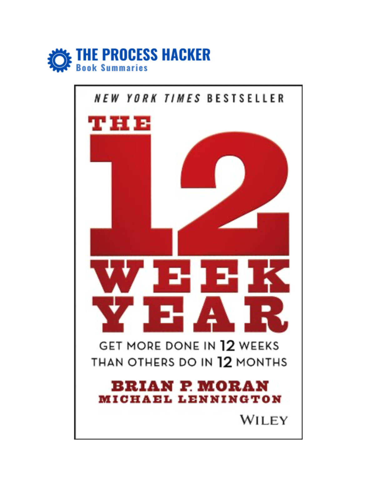 12 Week Year - Book Summary - Table of Contents Chapter 1: The - Studocu