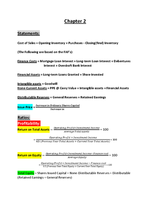 Chapter 12 Summary Notes - Chapter 12: Product and price Product ...