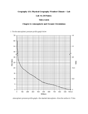 Chp 4 lab - Lab - Angel Johnson Geography 131: Physical Geography ...