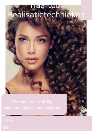 Theorie van het haar - Samenvatting Vakstudie haartooi 1 - Haartooi ...