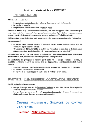 TD 4 Cours + JP sur la promesse unilatérale de vente - TD 4 : Les ...