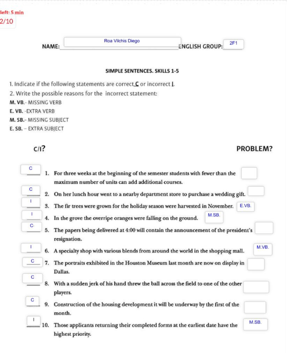 1ST Term Skills 1-5 - No Y ueje - Lengua española - Studocu