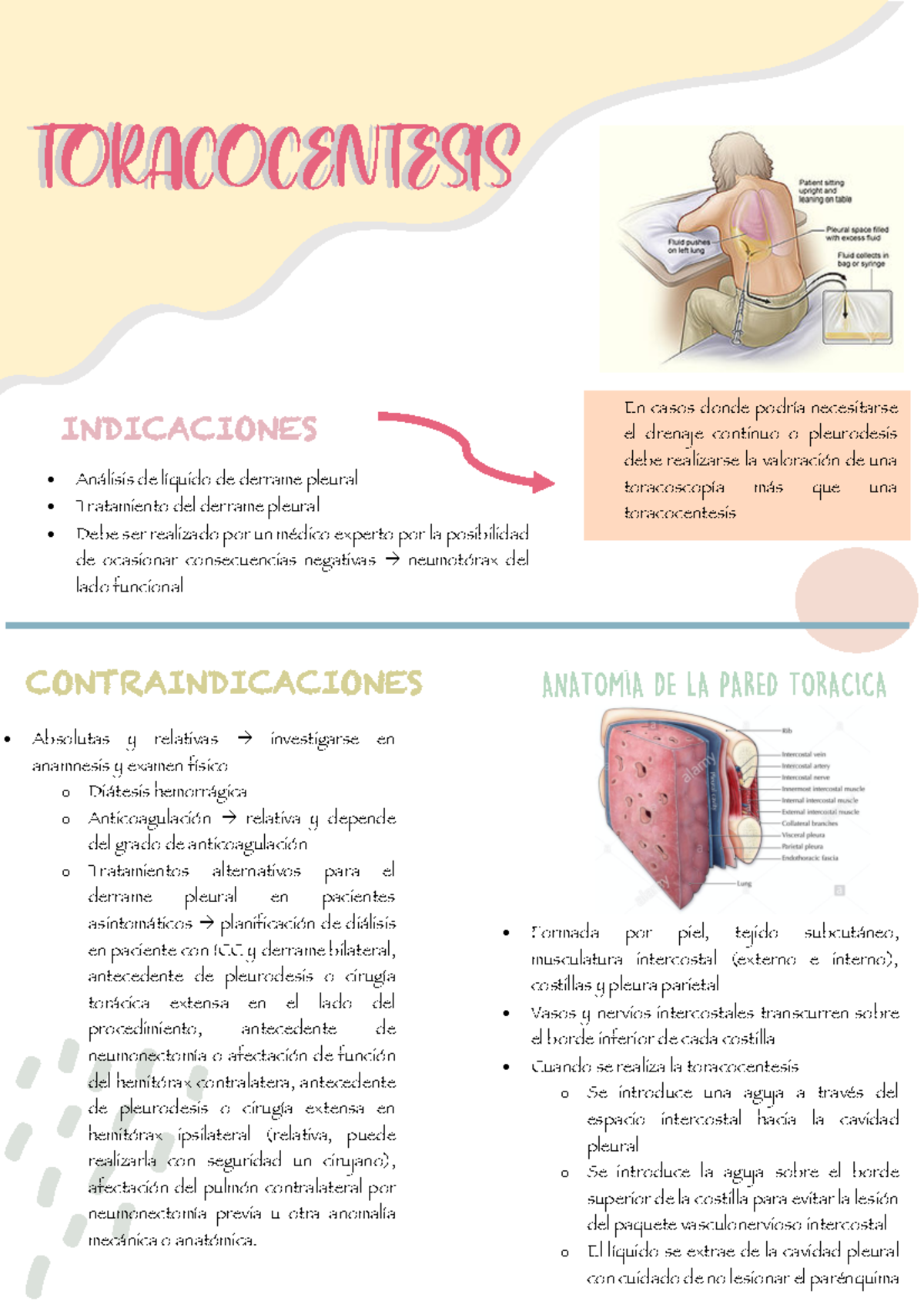 Toracocentesis - Materiales de apoyo para repasar temas de esta materia ...