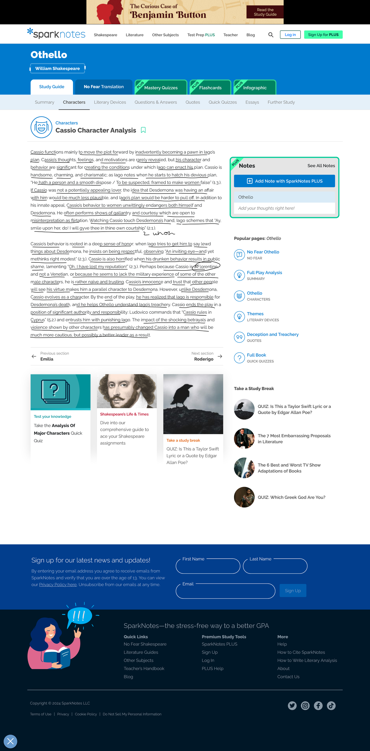 Safari - 7 Jan 2024 at 20:28 - Othello William Shakespeare Characters ...
