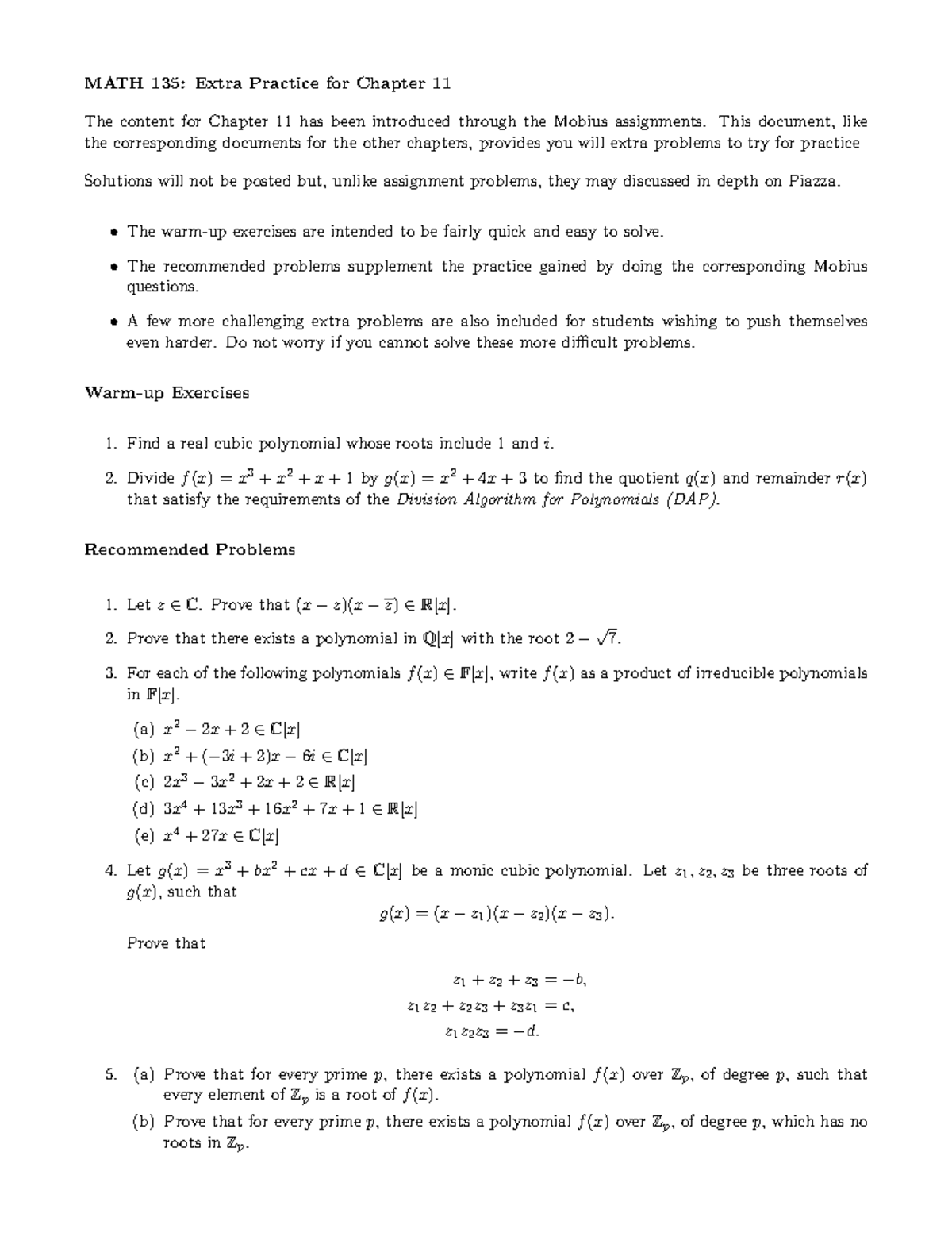 Ep11 Wqeqweqewq MATH 135 Extra Practice For Chapter 11 The Content ep11-wqeqweqewq-math-135-extra-practice-for-chapter-11-the-content
