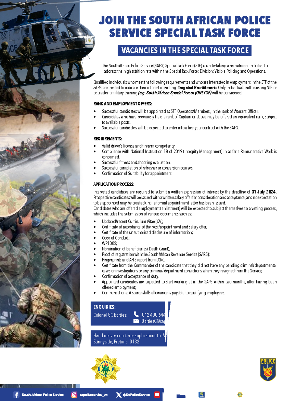 STF-Flyer-External - None - JOIN THE SOUTH AFRICAN POLICE SERVICE ...