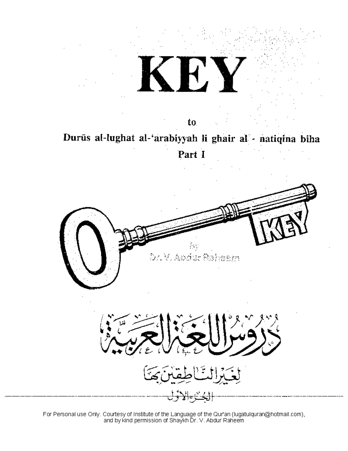 Arabic Vocab Rules 231129 112417 - Arabic Language - Studocu