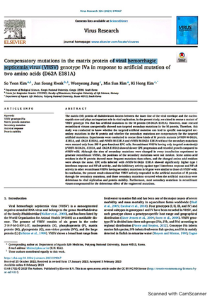 Vh20232024 - readings - Virus Research 326 (2023) 199067 Contents lists ...
