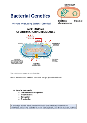 4 - 1 Bacterial Nutrition and Metabolism Part A - Bacterial Nutrition ...