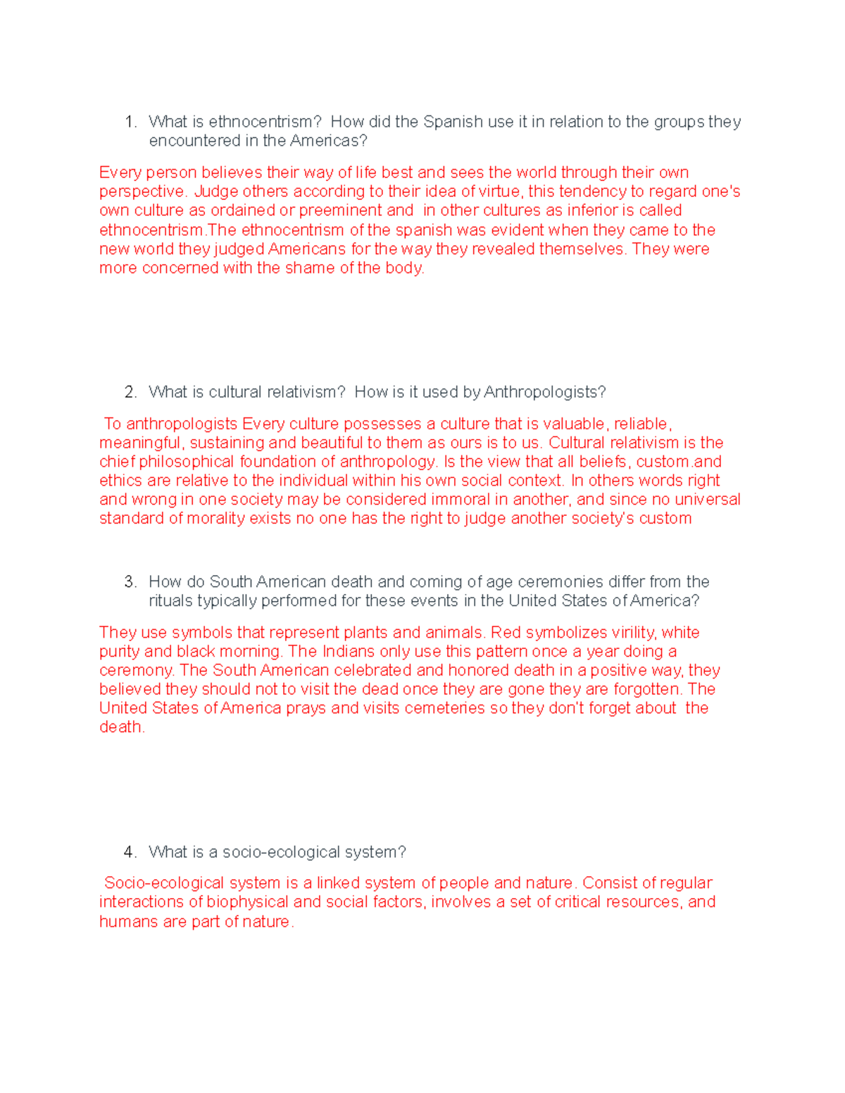 Cultural Anthropology Module 2 video 2 - What is ethnocentrism? How did ...