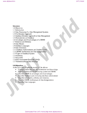 DBMS R18 UNIT 4 notes - UNIT – IV Transaction Management: Transaction ...