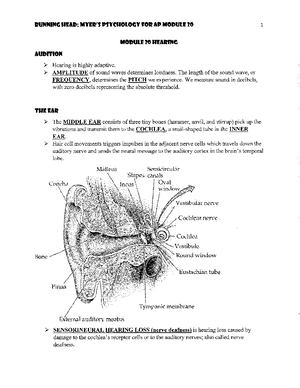 Module 37 - CHEAT SHEET - PSY 150 - Studocu
