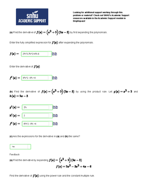 [Solved] For this weeks discussion you are asked to generate a continuous - Calculus I: Single ...