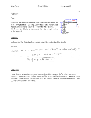 Homework 4 - NOTE: Use engineering format for problems 1 through 3, and ...