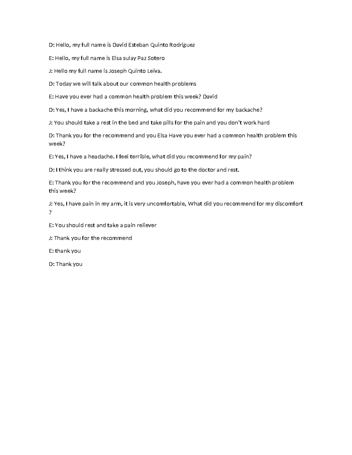 AC-15 (1).. (2) - D: Hello, my full name is David Esteban Quinto ...