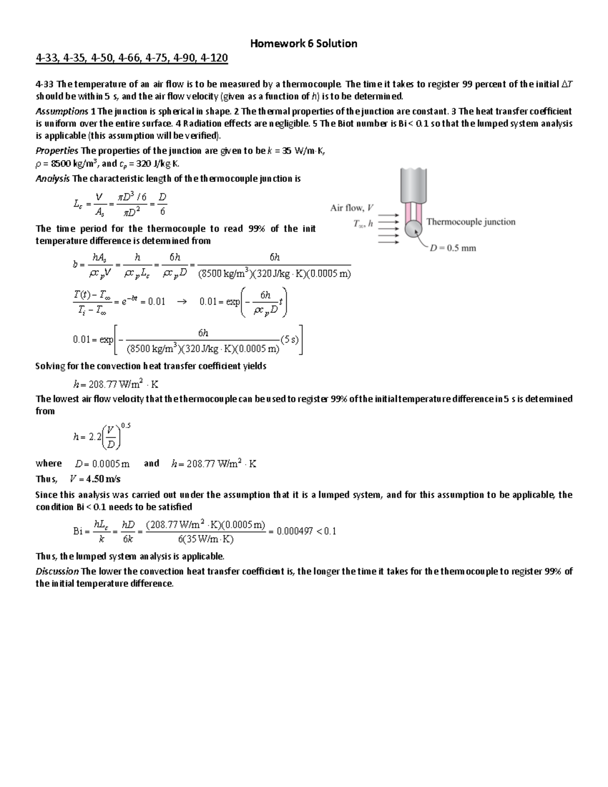 HW6 solution - HW6 - Warning: TT: undefined function: 32 Homework 6 Solution 4- 33, 4 -35, 4 -50 ...