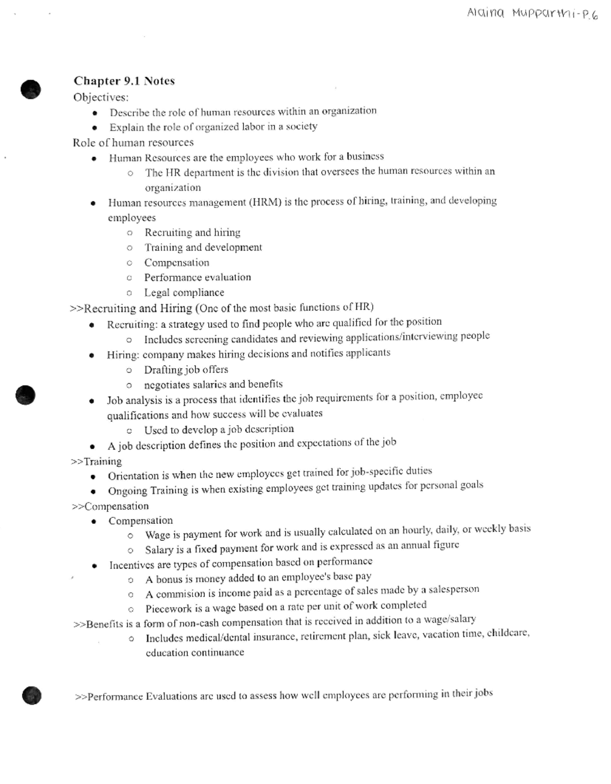 Notes - Principles of Business - 0102 250 - Studocu