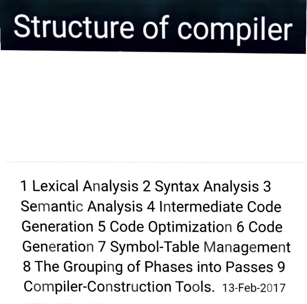 2m compiler design - Computer Networks - Studocu