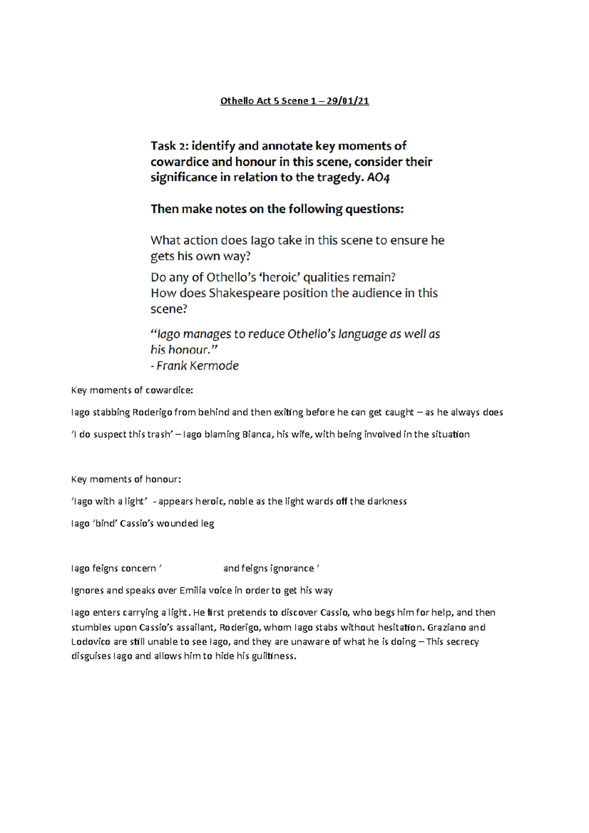 Othello Act 5 Scene 1 - iiiiiiiiiiiiiiiiiiiiiiiiiii - Othello Act 5 ...