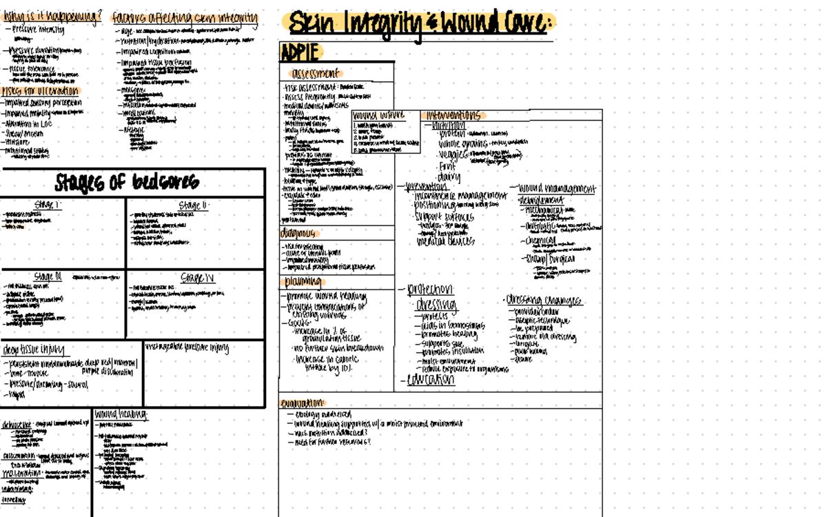 Skin and wound - Basic Care Notes - Whyisit happening? factors ...