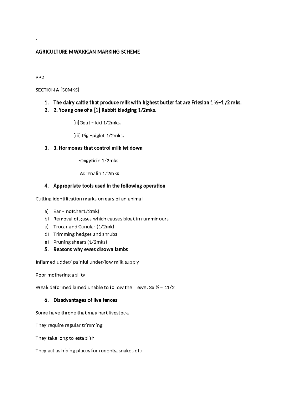 Cs2-782021-atika school-5172016- agriculture f4 p 2 marking scheme ...