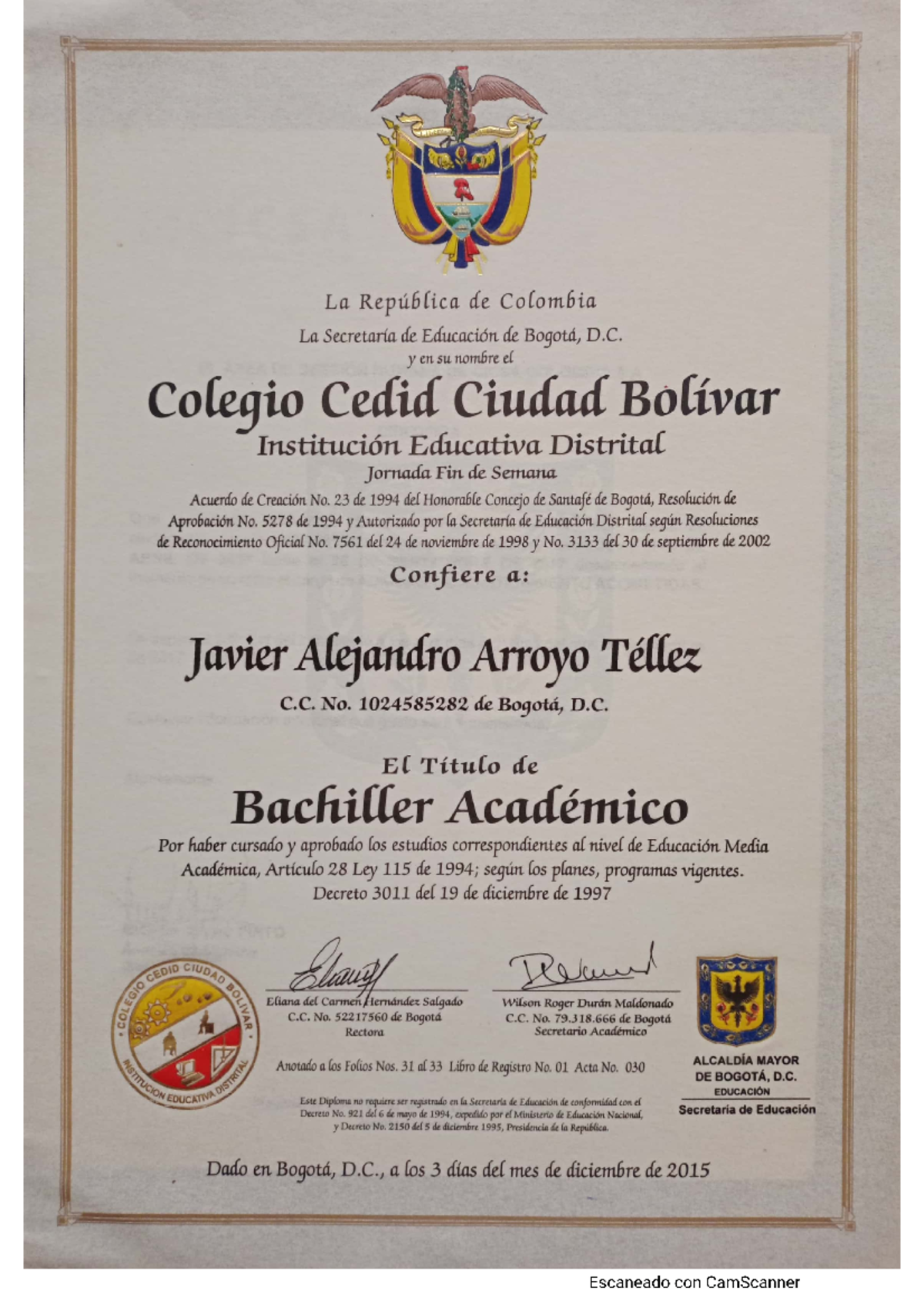Certificados Academicos - Competencia ciudadana - Studocu