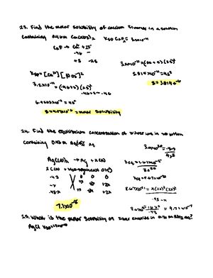 MQ 4 - Chem 129 Dr. Retsek MQ 4 - Chem 129 - Studocu