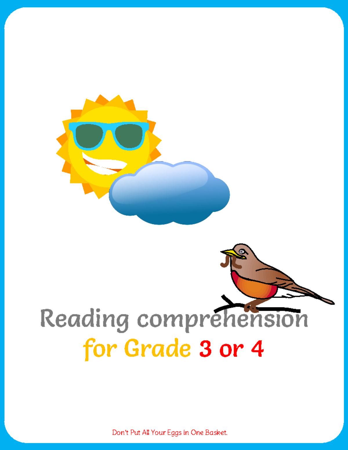 Reading Comprehension Passages For Grade 3 Or 4 Exercise 16 Reading