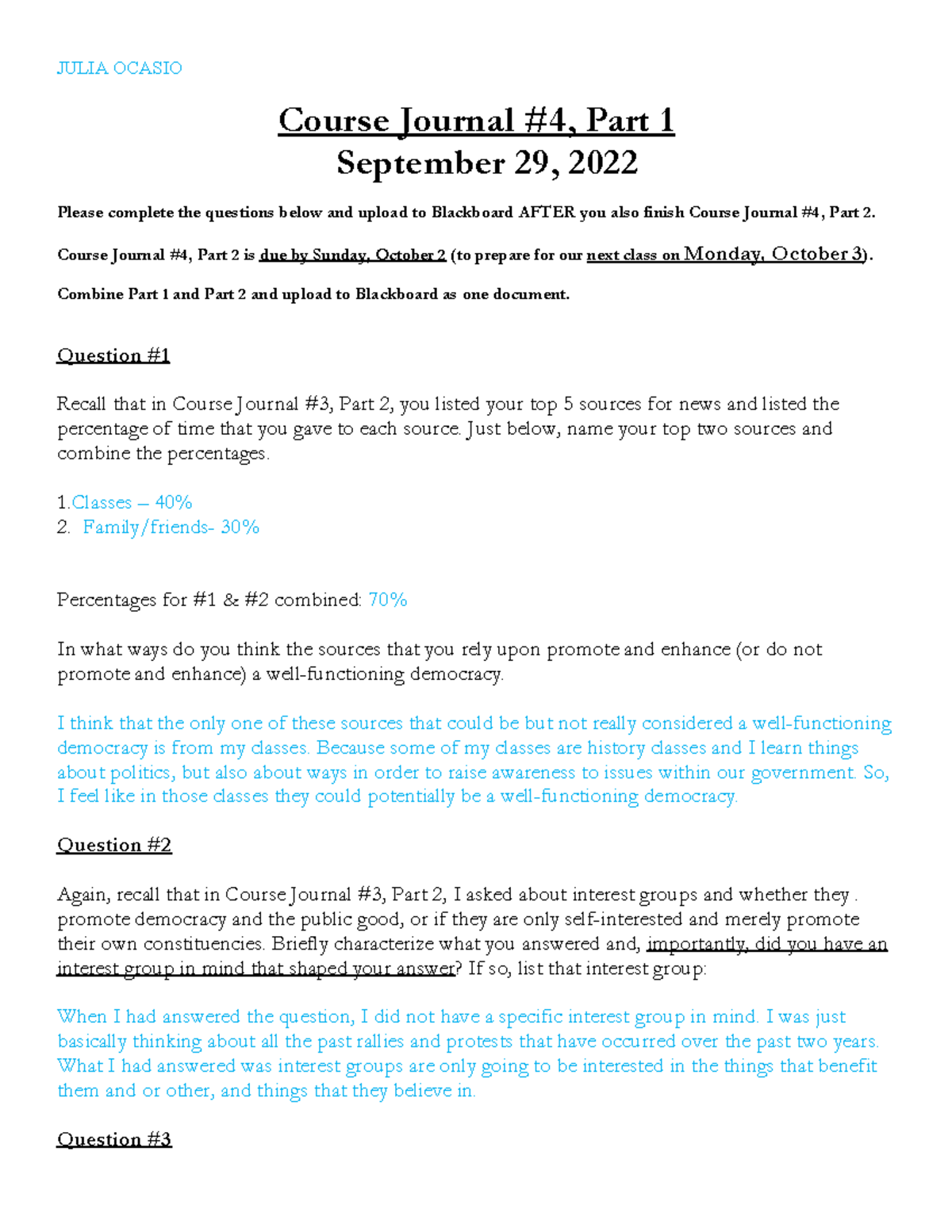 Julia Ocasio Course Journal #4, Part 1 - JULIA OCASIO Course Journal #4 ...