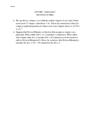 CPS101Exam2F23short - ASSIGNMENT - CompSci 101 Fall 2023 Exam 2 NetID: PROBLEM 1 : (What will ...