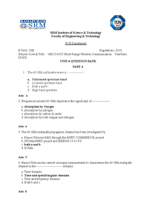 LAB 3 - Programs on List Operations - LAB-3 Programs on List Operations Course Code : 18ECO109J ...