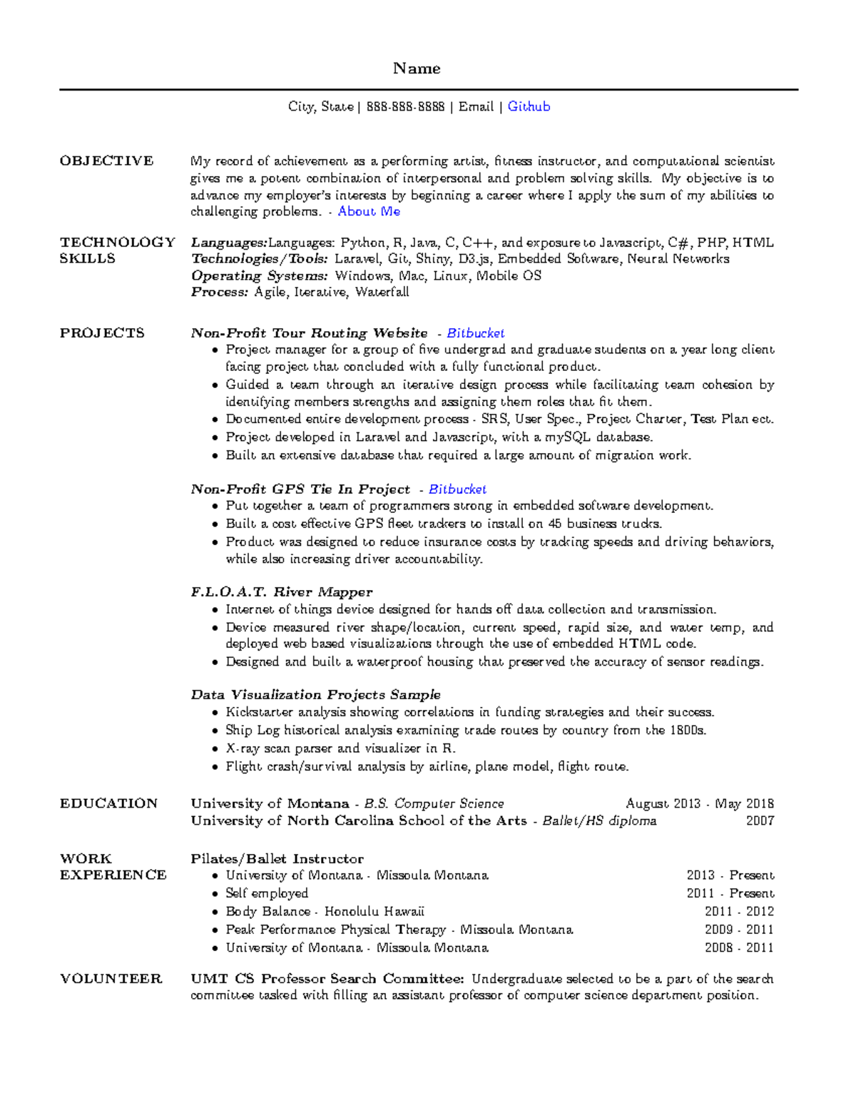 Anon Lunix And Shell Programming Name City State 888 888 8888 Email Github Objective