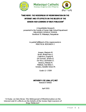 Group-5 - Engineering - WIDESPREAD OF MISINFORMATION ON THE INTERNET ...