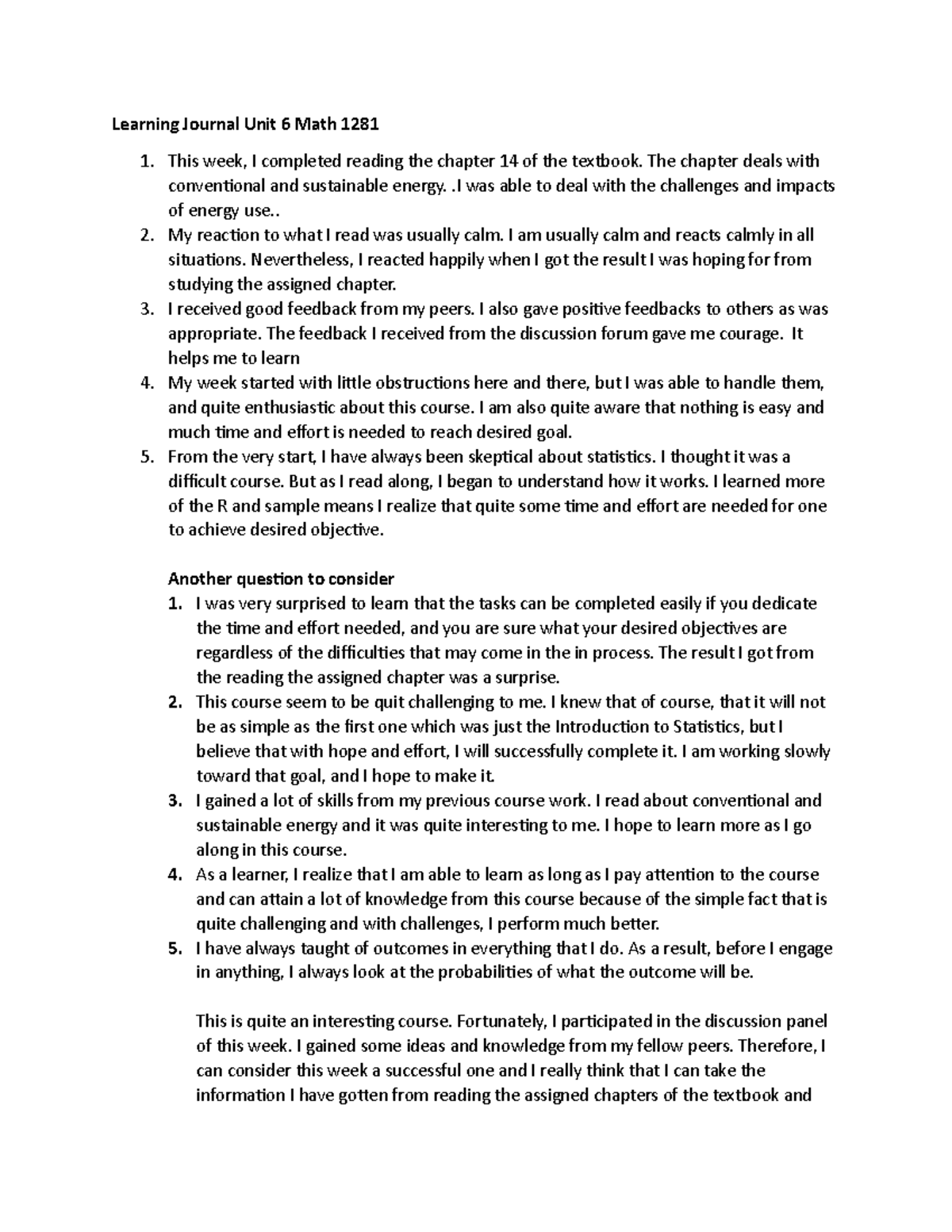 Learning Journal Unit 6 Math 1281 Sbm - Learning Journal Unit 6 Math ...