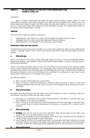 Chapter 7 - Developing GOOD WORK Ethics - LESSON 7 : DEVELOPING GOOD ...