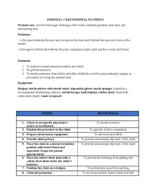 Labor and Delivery - Lecture notes 1 - NCM 107: Maternal & Child ...