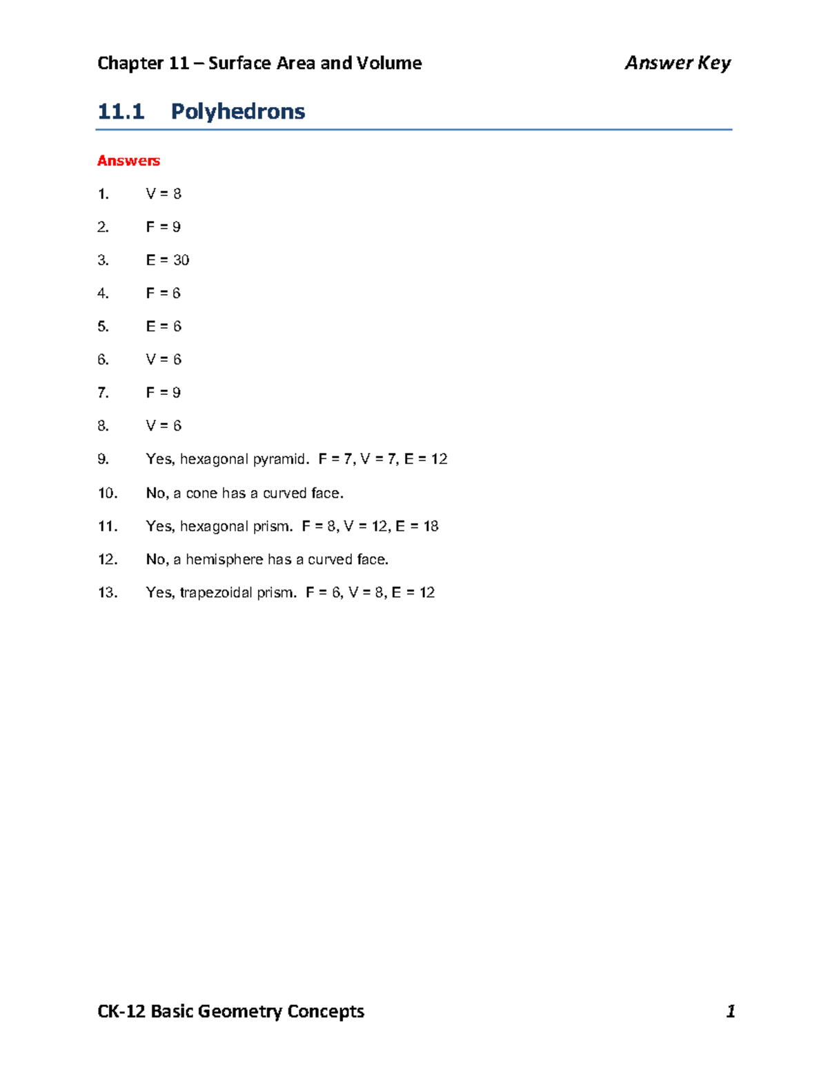Polyhedrons Lesson Basic Geometry Concepts Youtube