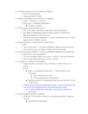 Cog Neuroscience Final - Language Wernicke’s aphasia: problems with ...