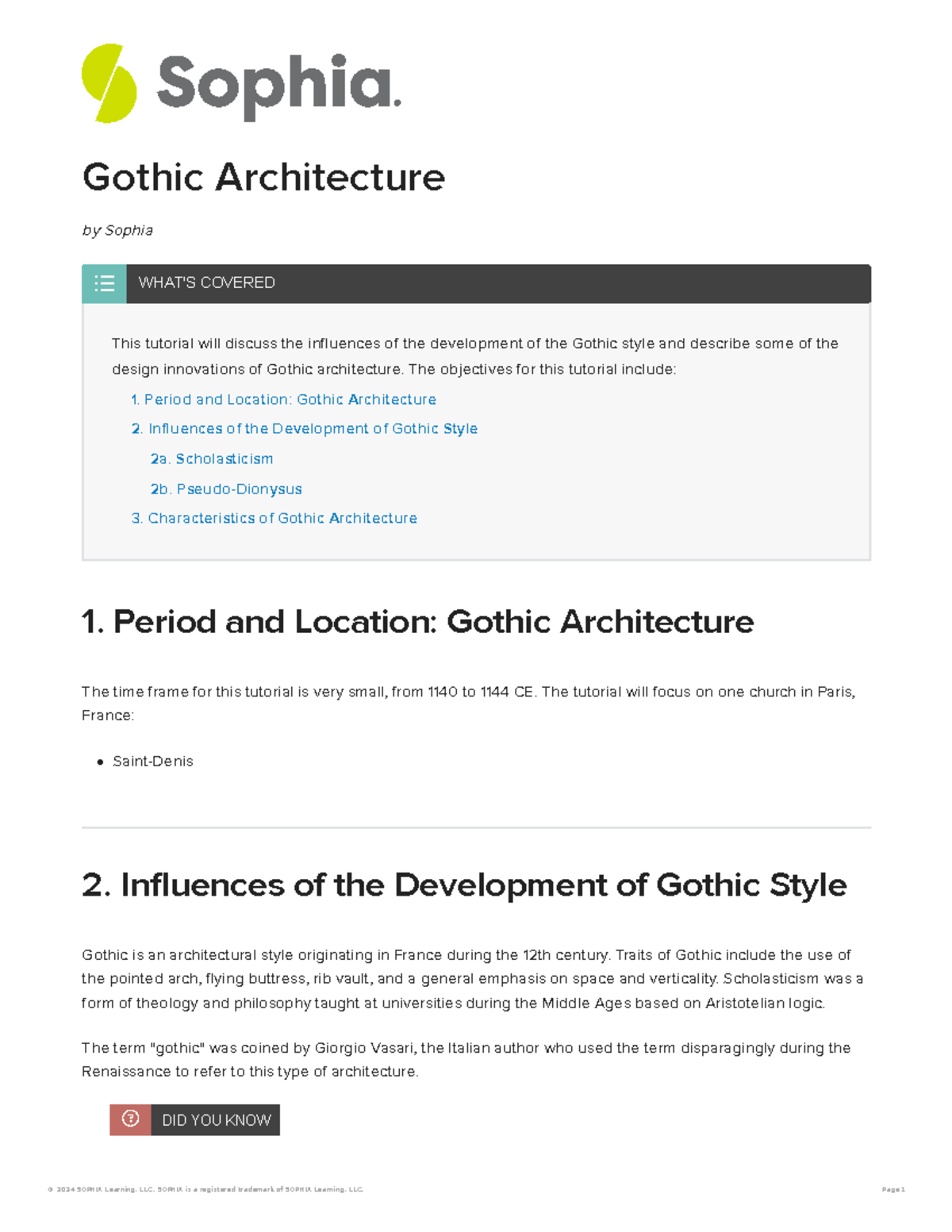 Gothic-architecture-6 - Gothic Architecture by Sophia This tutorial ...