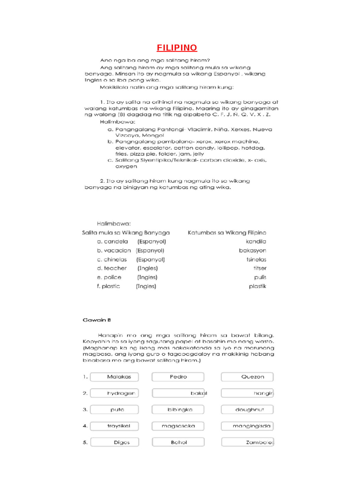 Modular-Activities -April-30 - Life and Works of Rizal - FILIPINO ...