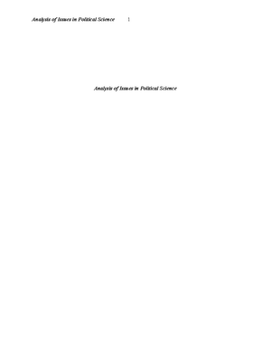 Intro to political science part 2 - o Federalism o Unitary System ...