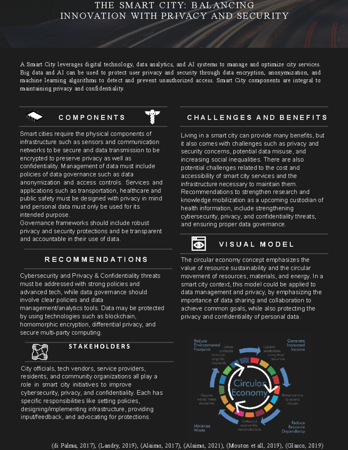 Poster CA2 6057 - THE SMART CITY: BA LAN CING I N N O VAT I O N WITH P ...