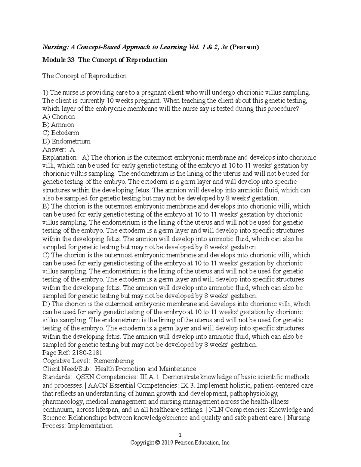 0134617061 TB Module 33 - Nursing: A Concept-Based Approach to Learning ...