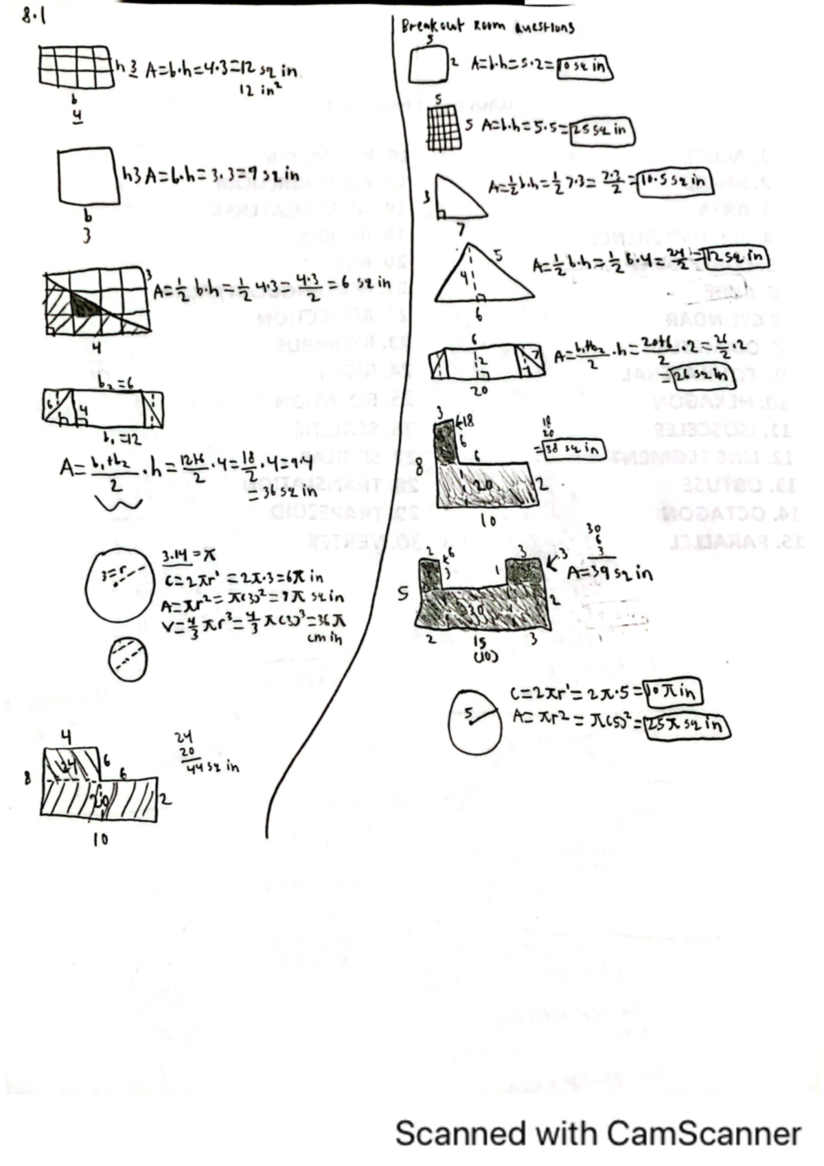 Math 110 8.1 Lecture Notes - MATH 110 - Studocu