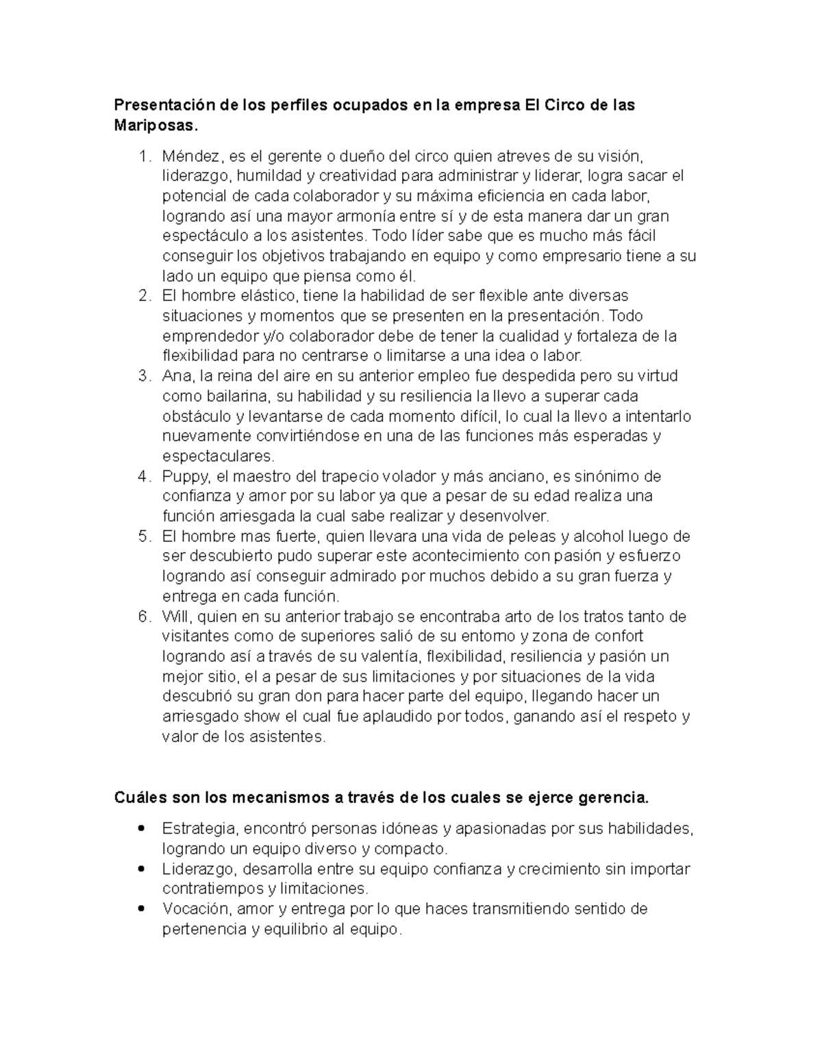 Informe de perfiles en una organización. GA3-2102010 52-AA2-EV01 - Presentación de los perfiles ...
