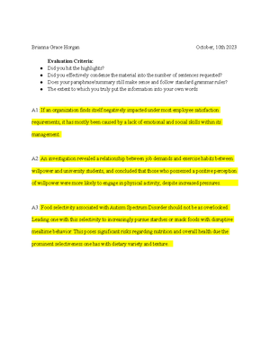 Initial reflection assignment-Brandel - Ali Edmond Initial Reflection ...